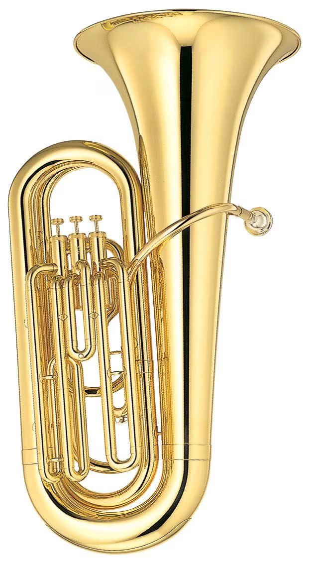Yamaha YBB 105 Bb Tuba 3 Valves Gold Lacquered